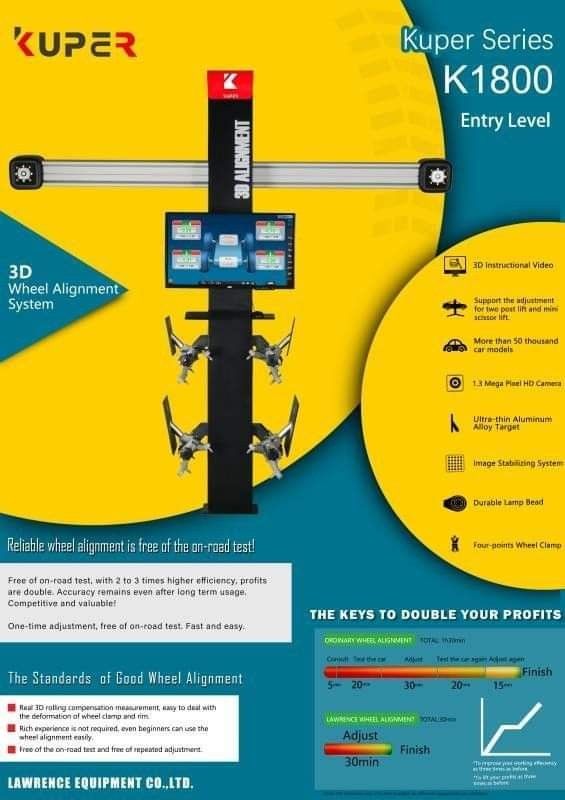 Veritek 3D Wheel Alignment System K1800, Commercial & Industrial ...