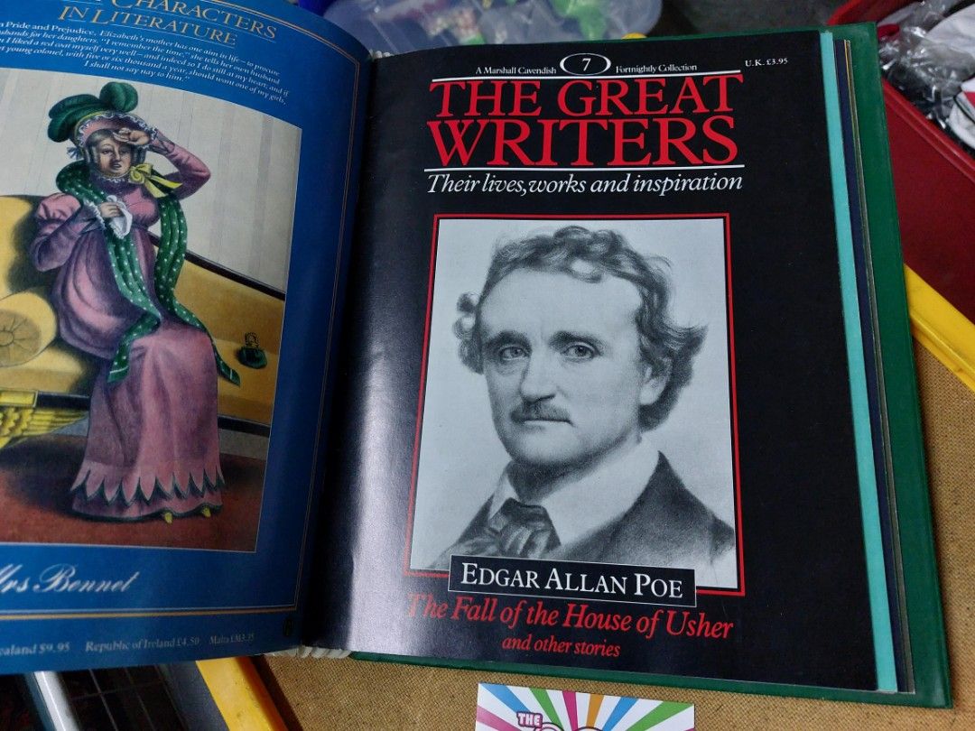 Vintage 1986 THE GREAT WRITERS THEIR LIVES, WORKS AND INSPIRATION : A ...