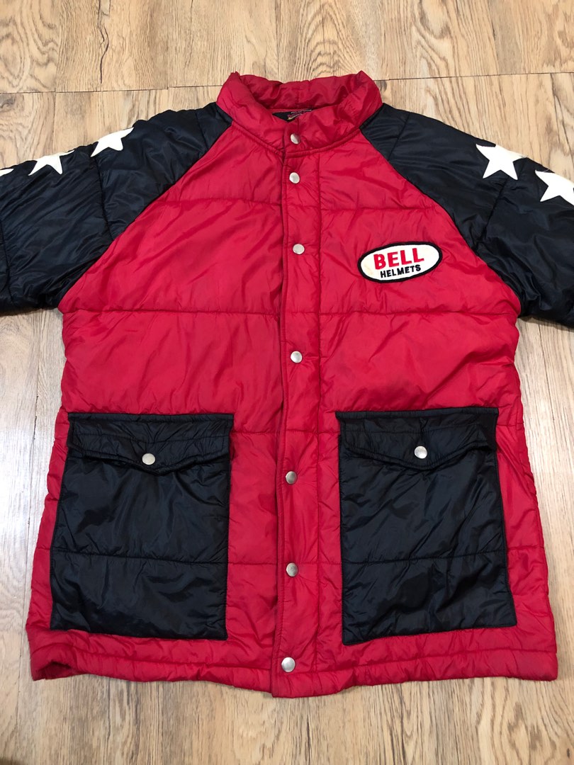 Vintage Bell Helmets puffer jacket, Men's Fashion, Coats, Jackets and ...
