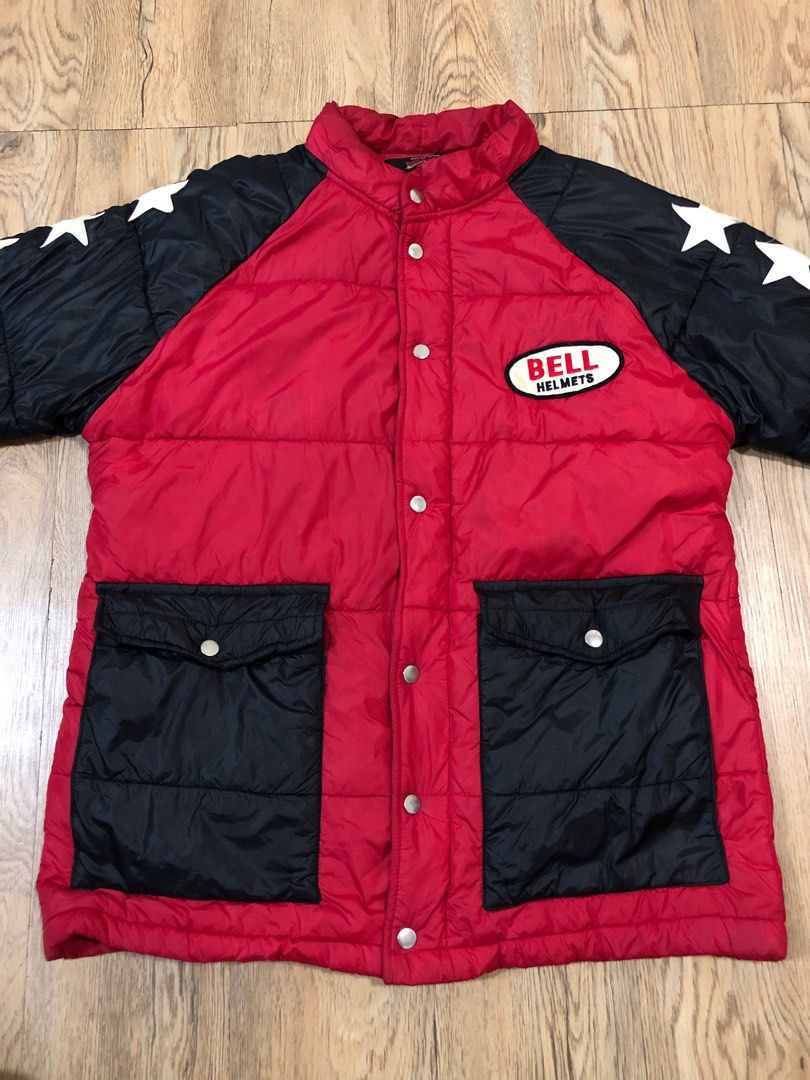 Vintage Bell Helmets puffer jacket, Men's Fashion, Coats, Jackets and ...