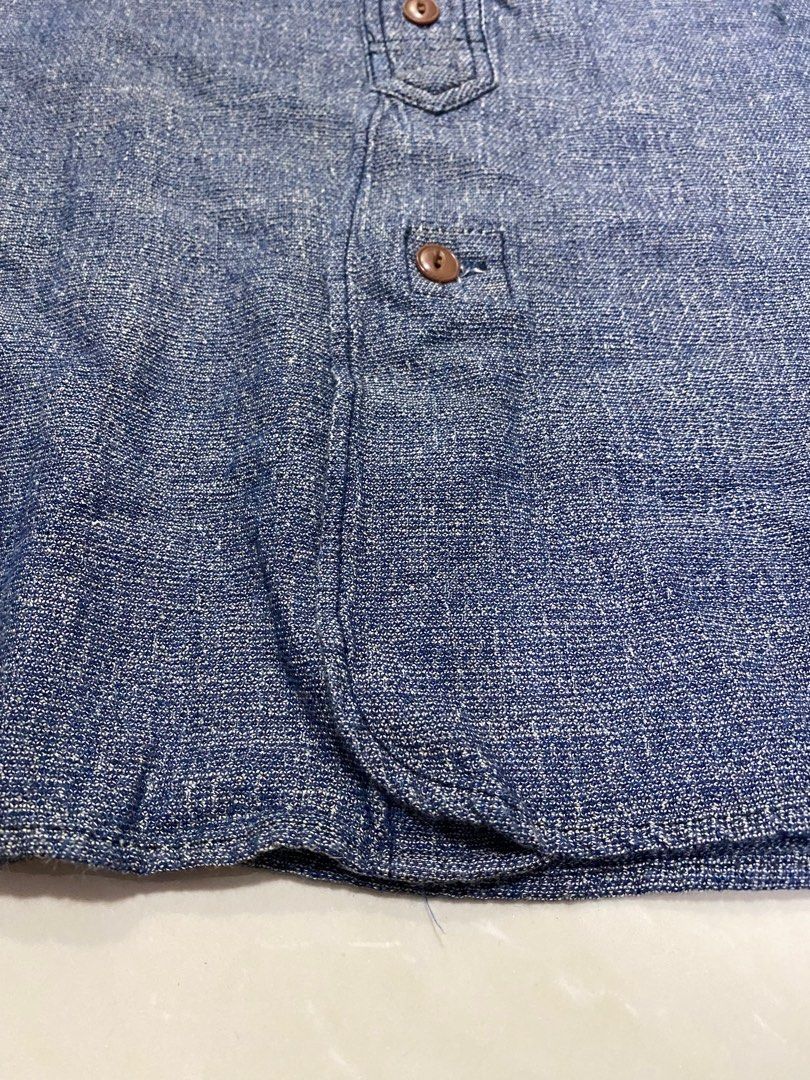 Vintage blue inc japan, Men's Fashion, Activewear on Carousell