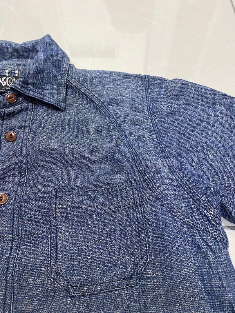 Vintage blue inc japan, Men's Fashion, Activewear on Carousell