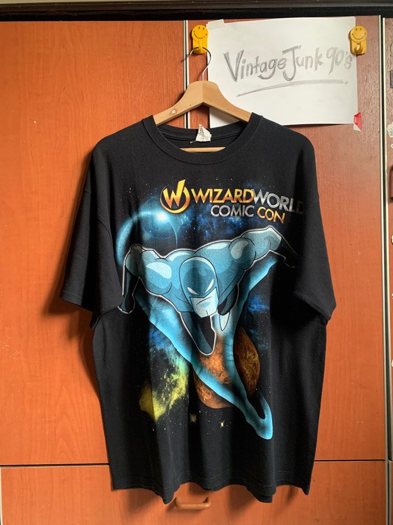 Vintage COMIC CON Wizard Worrior t-shirt, Men's Fashion, Tops & Sets ...