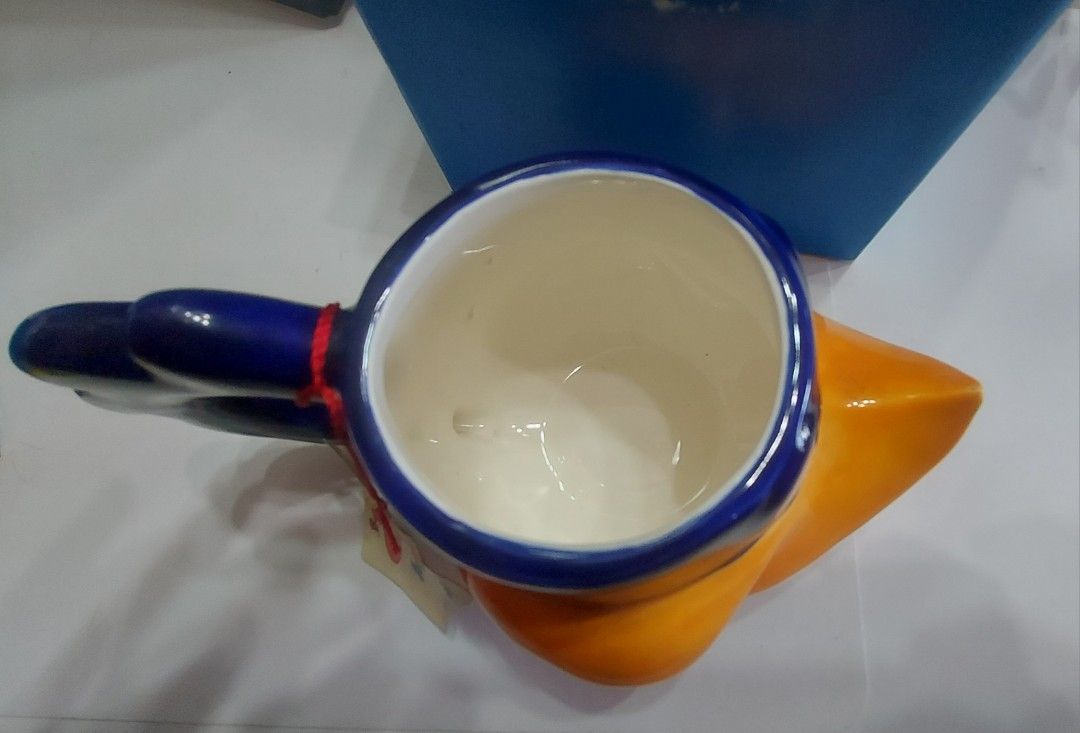 Vintage looney tunes road runner ceramic cup mug@1991 warner bros, 興趣及 ...