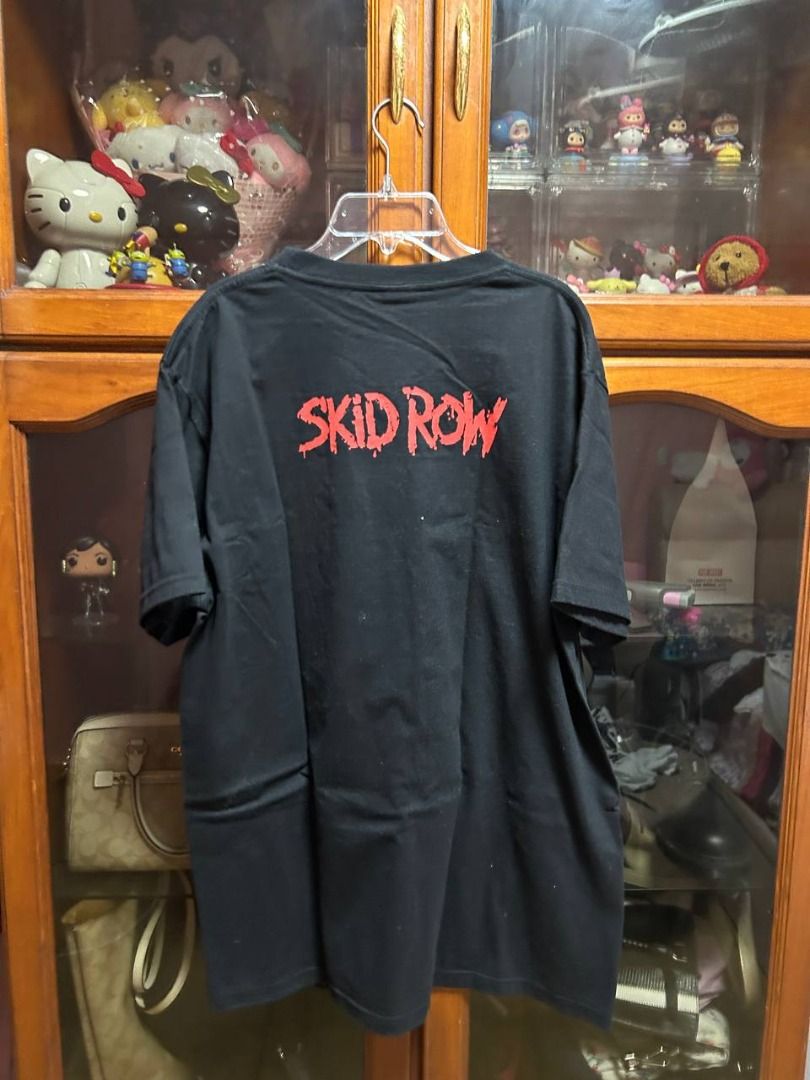 Vintage Skid Row Graphic Tee, Men's Fashion, Tops & Sets, Tshirts ...