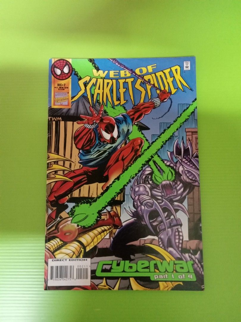 Web Of Scarlet Spider #2 ( Tom Morgan - Cover Art ) Marvel Comics ...