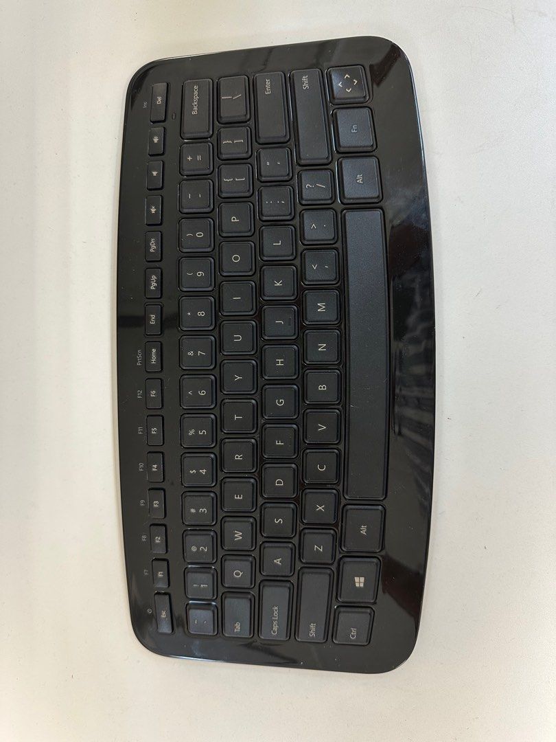 Wireless Microsoft Arc Keyboard, Computers & Tech, Parts & Accessories ...