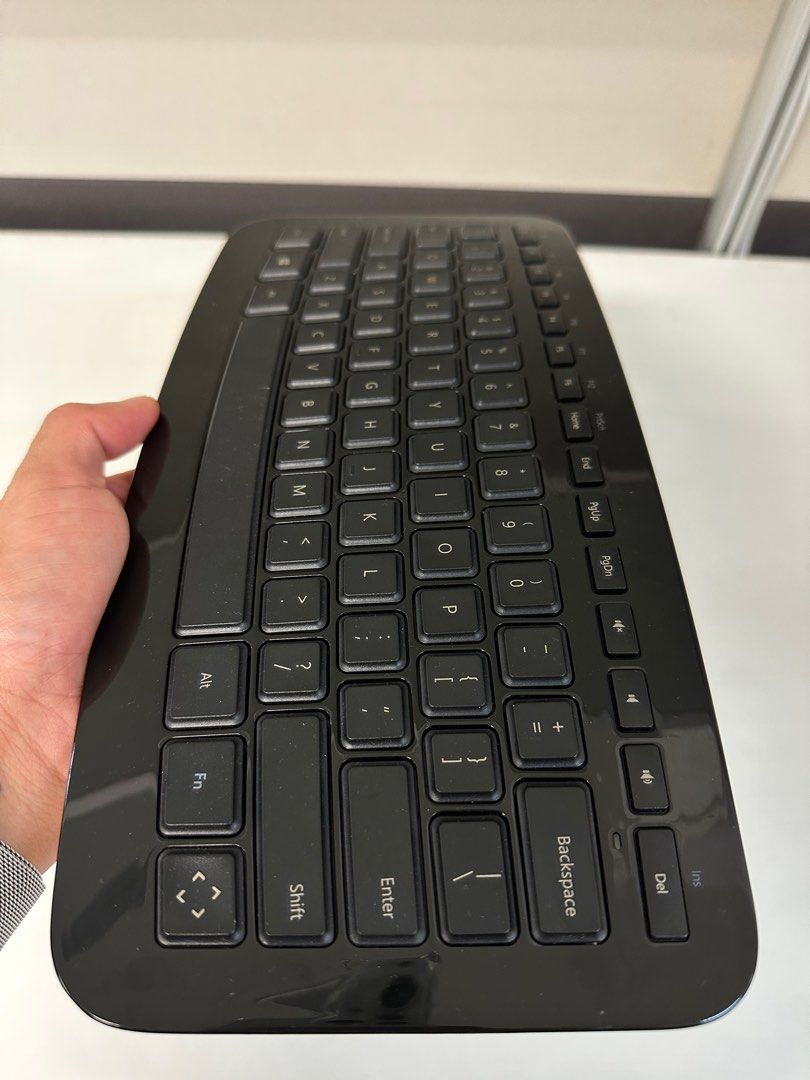 Wireless Microsoft Arc Keyboard, Computers & Tech, Parts & Accessories ...