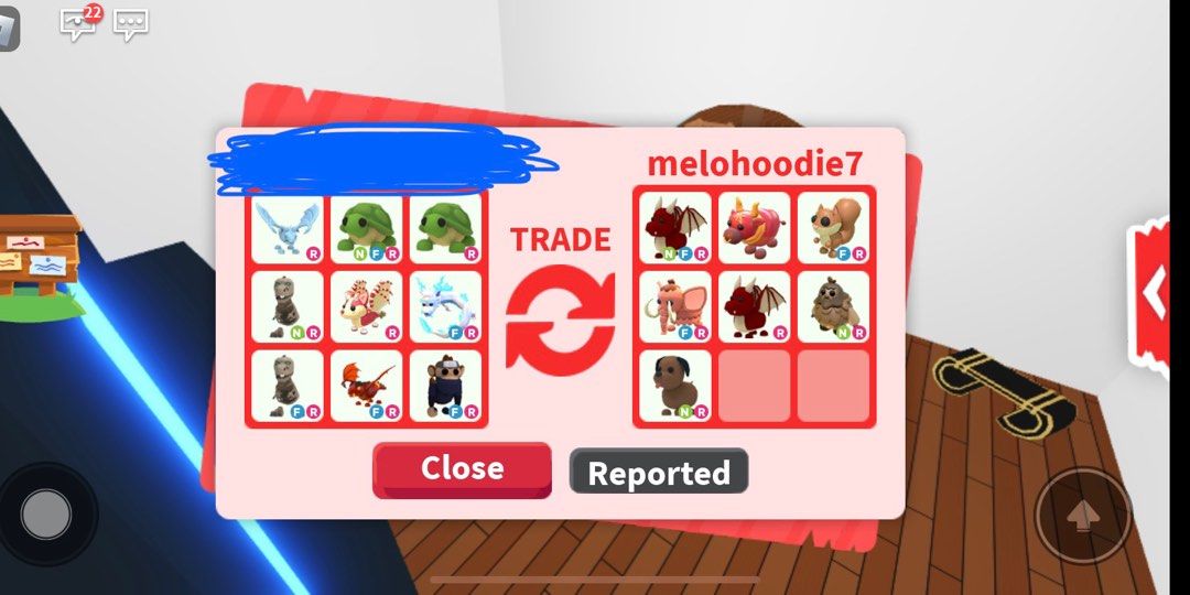 WTT ADOPT ME+ MM2, DRAG ADV ROBLOX ACCOUNT, Video Gaming, Video Games ...