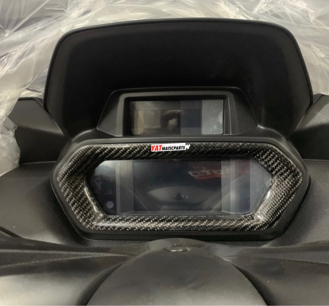 Xmax v2 / xmax connected 2023 ring speedo cover ori Carbon Kevlar ...