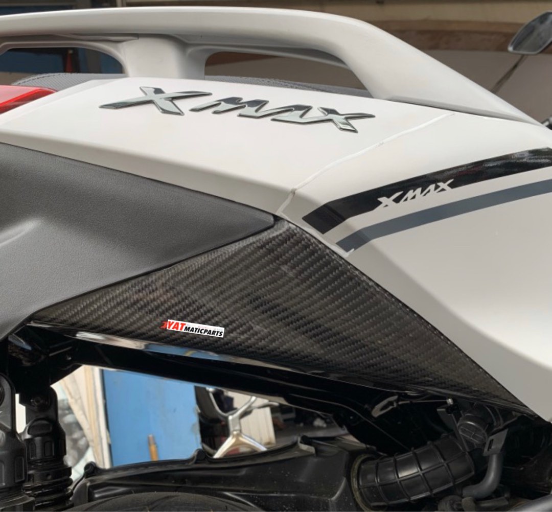 Xmax v2 / xmax connected rear under Coverset ori Carbon Kevlar ...