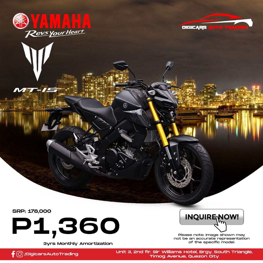 YAMAHA MT-15, Motorbikes, Motorbikes for Sale on Carousell