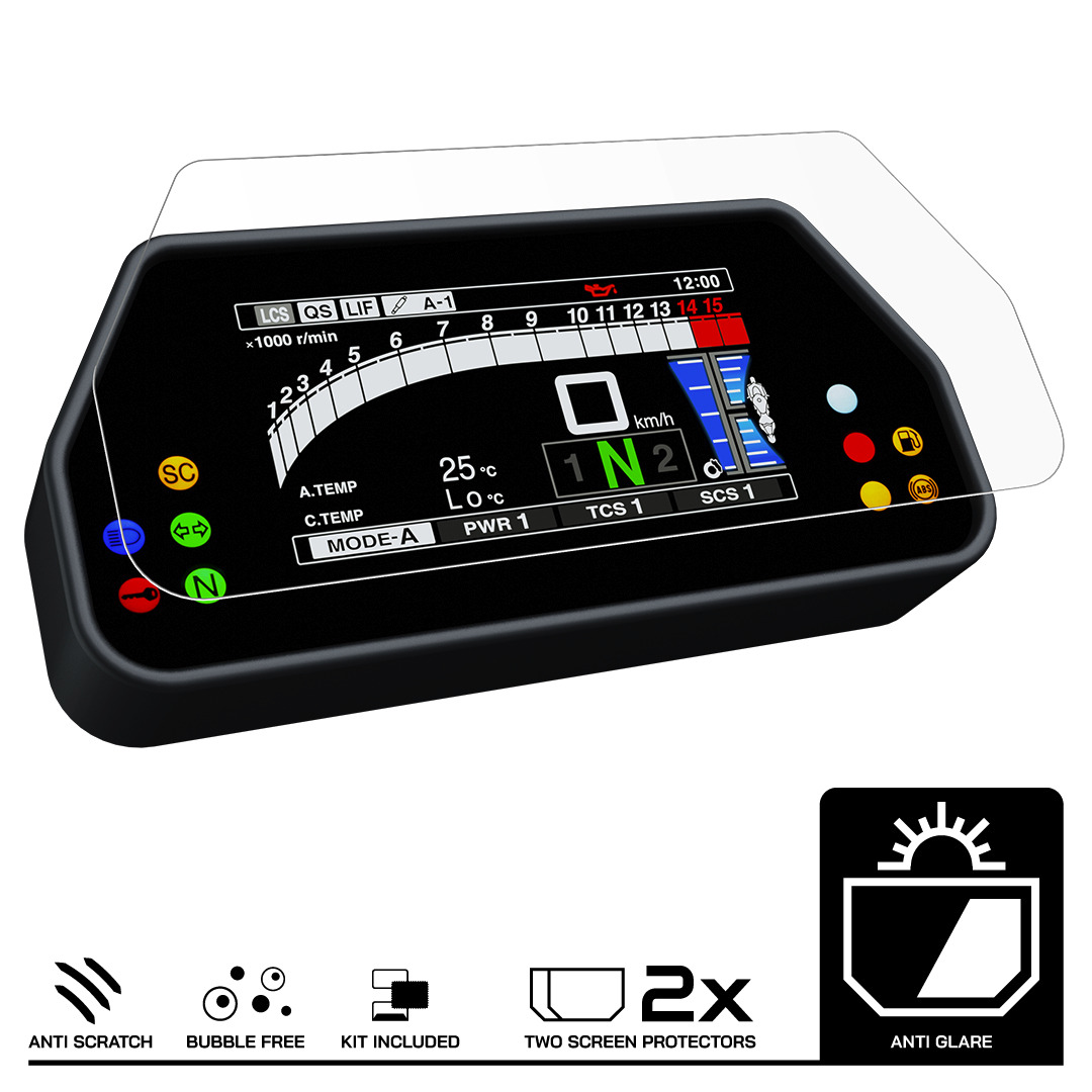 YAMAHA R1(M) / MT-10SP / 900 Tracer GT Dashboard Screen Protector ...