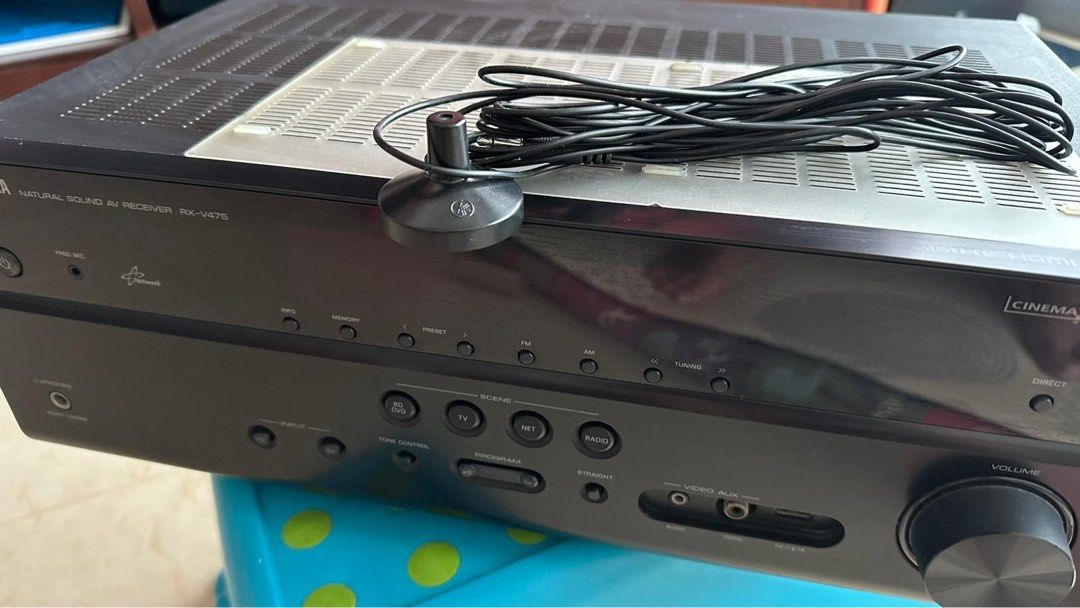 Yamaha RX-V475 5.1 AV Receiver, Audio, Other Audio Equipment on Carousell