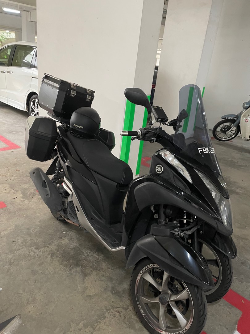 Yamaha Tri city, Motorcycles, Motorcycles for Sale, Class 2B on Carousell