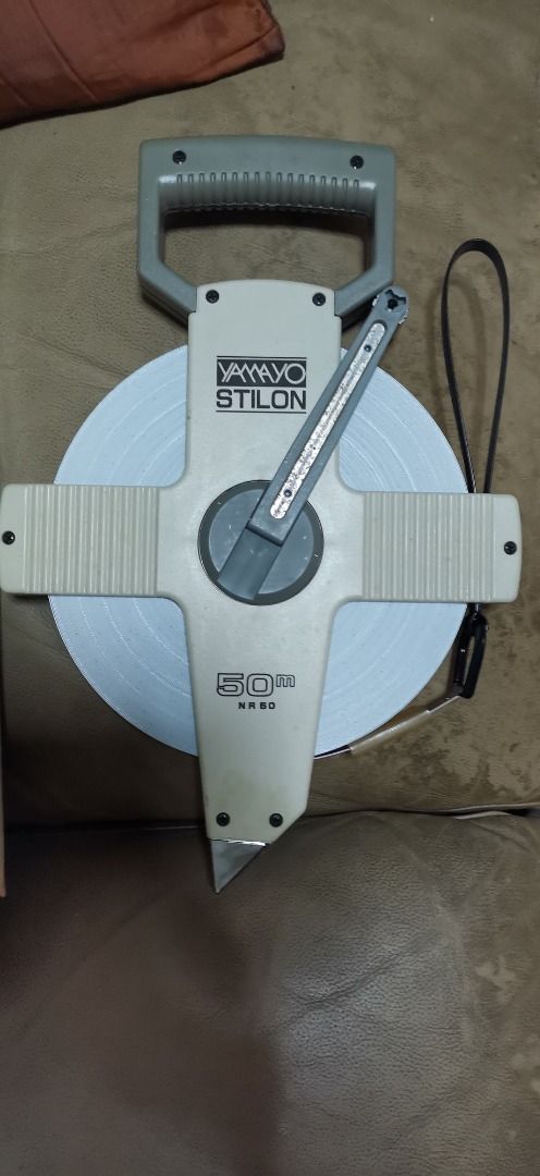 Yamayo 50m Steel coated measuring tape, Furniture & Home Living, Home ...