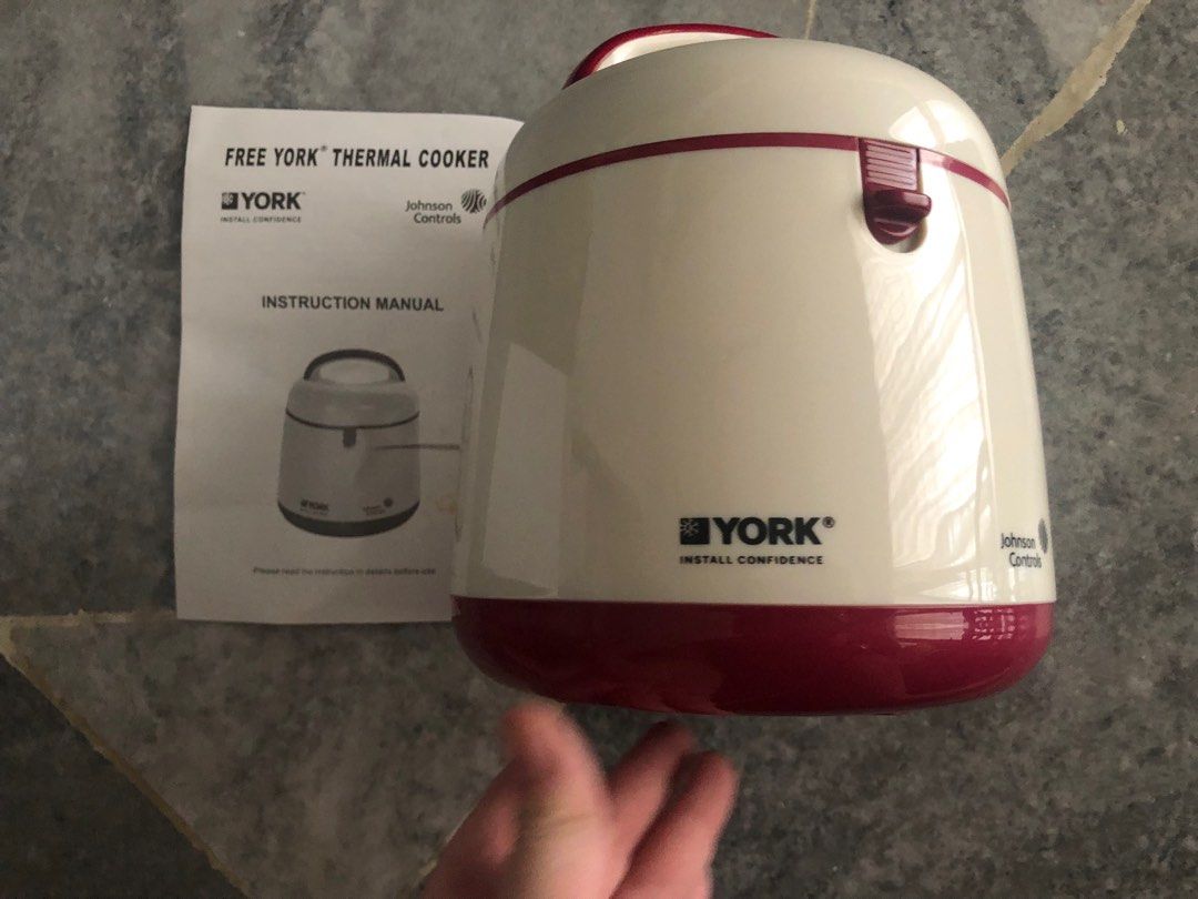York Johnson Controls thermal pot 1.5L, TV & Home Appliances, Kitchen ...