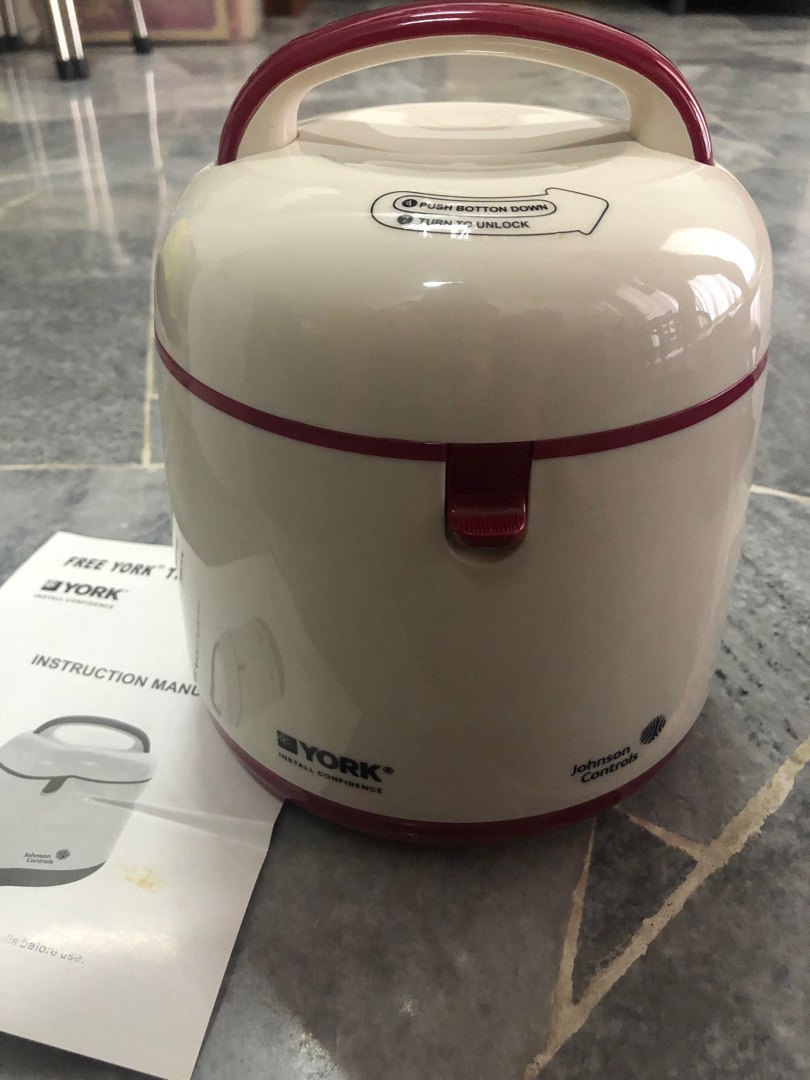 York Johnson Controls thermal pot 1.5L, TV & Home Appliances, Kitchen ...