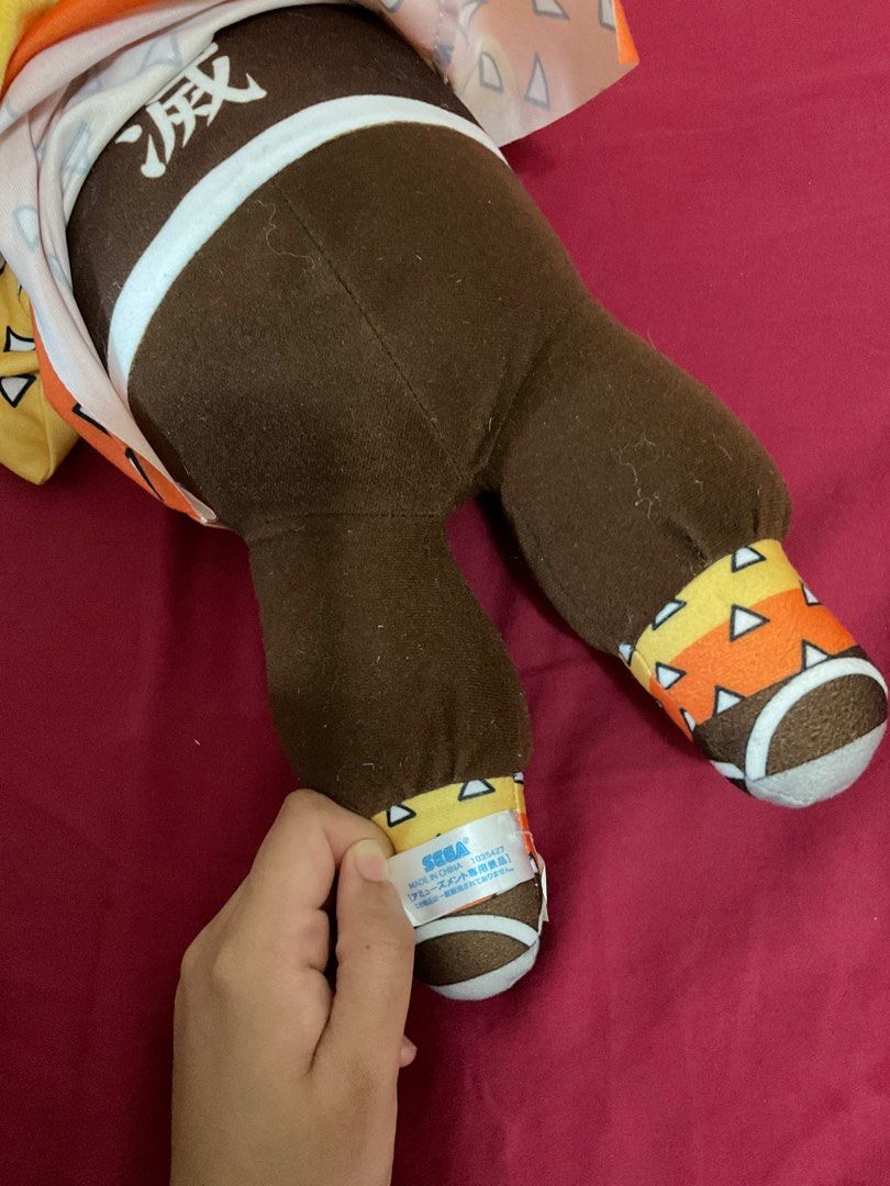 Zenitsu KnY Demon Slayer Sega plushy, Hobbies & Toys, Collectibles ...