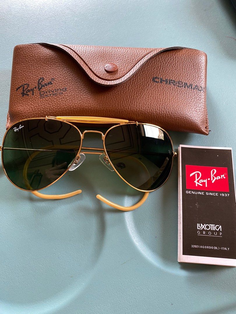100% Original Rayban Aviator made in Italy, Women's Fashion, Watches ...