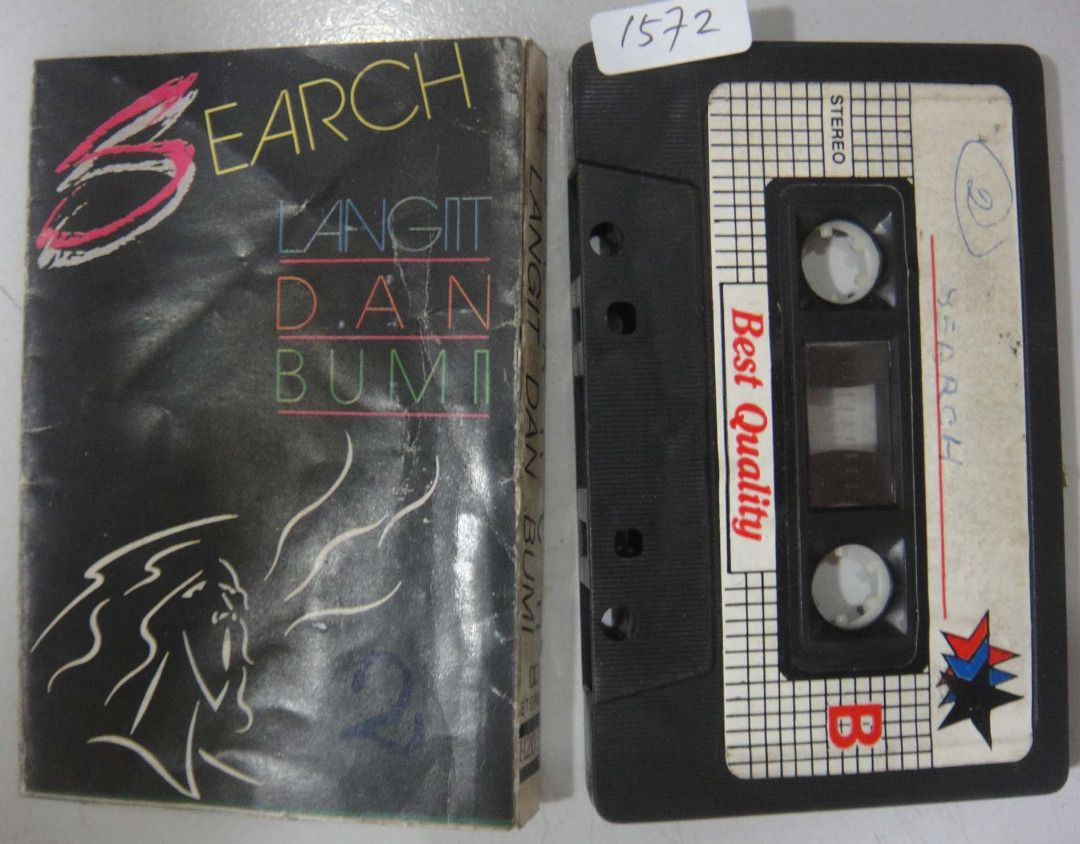 (1572) Malay Cassette Kaset Melayu~SEARCH Langit Dan Bumi, Hobbies ...