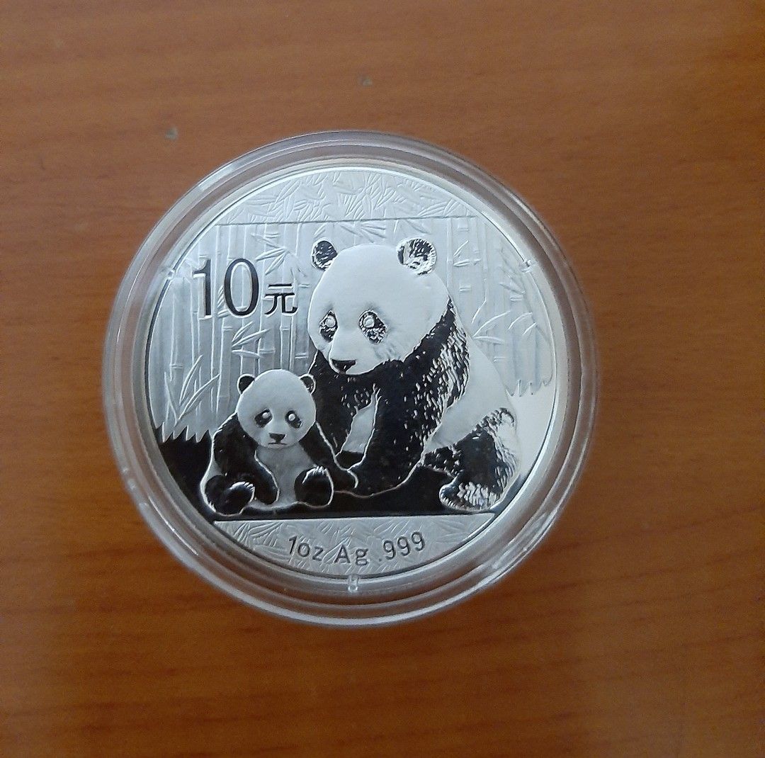 2012 China Panda 1 oz 999 Ag silver coin, Hobbies & Toys, Memorabilia ...