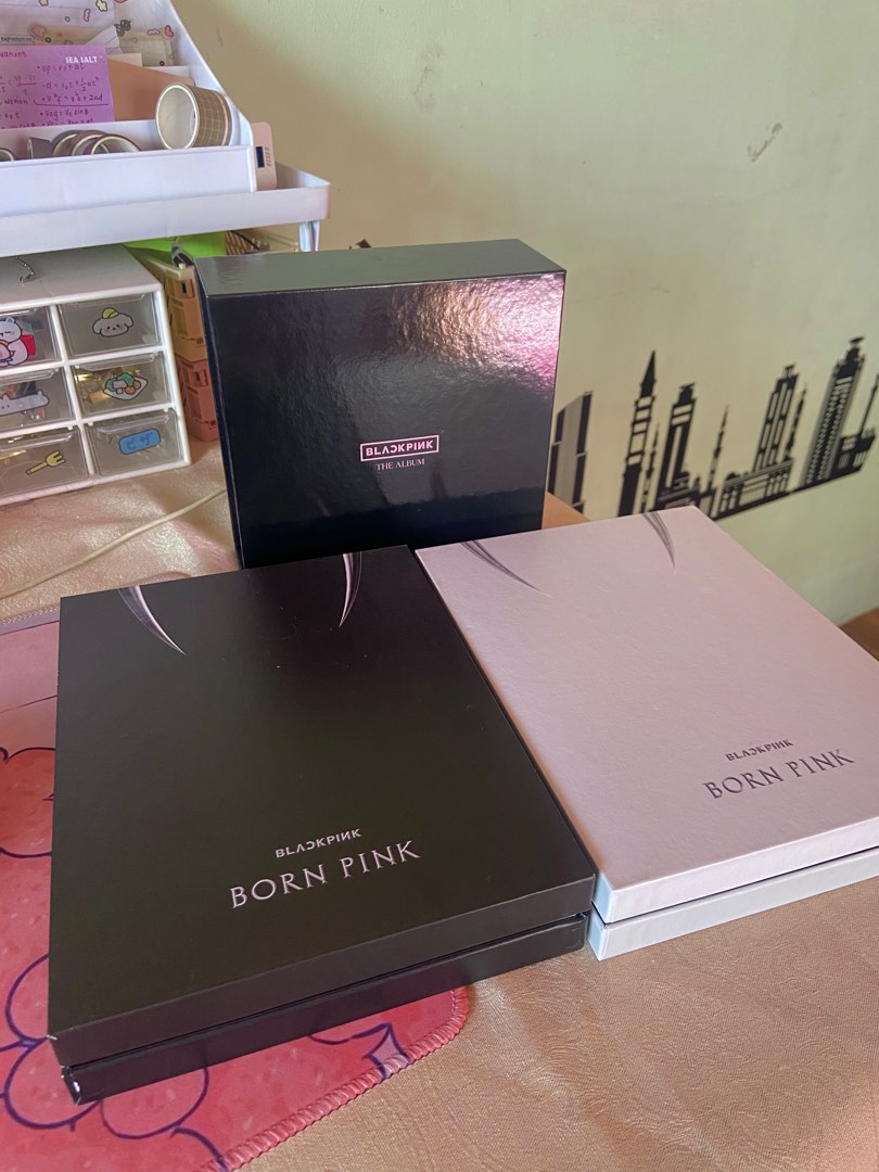 2 Born Pink Album and The Album (ALL IN), Hobbies & Toys, Memorabilia ...