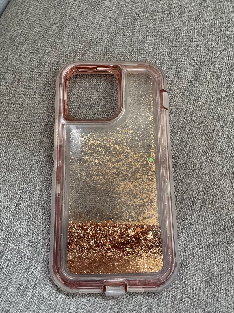 3 in 1 Flow Sand Anti-drop case for Iphone 14 pro max, Mobile Phones ...