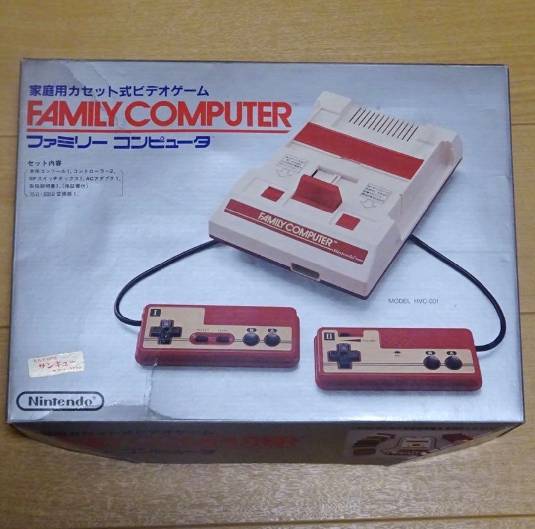 中古 日版 原裝 任天堂 紅白機 元祖 FC Nintendo Nes Family Computer, 電子遊戲, 電子遊戲機, Nintendo 任天堂 - Carousell