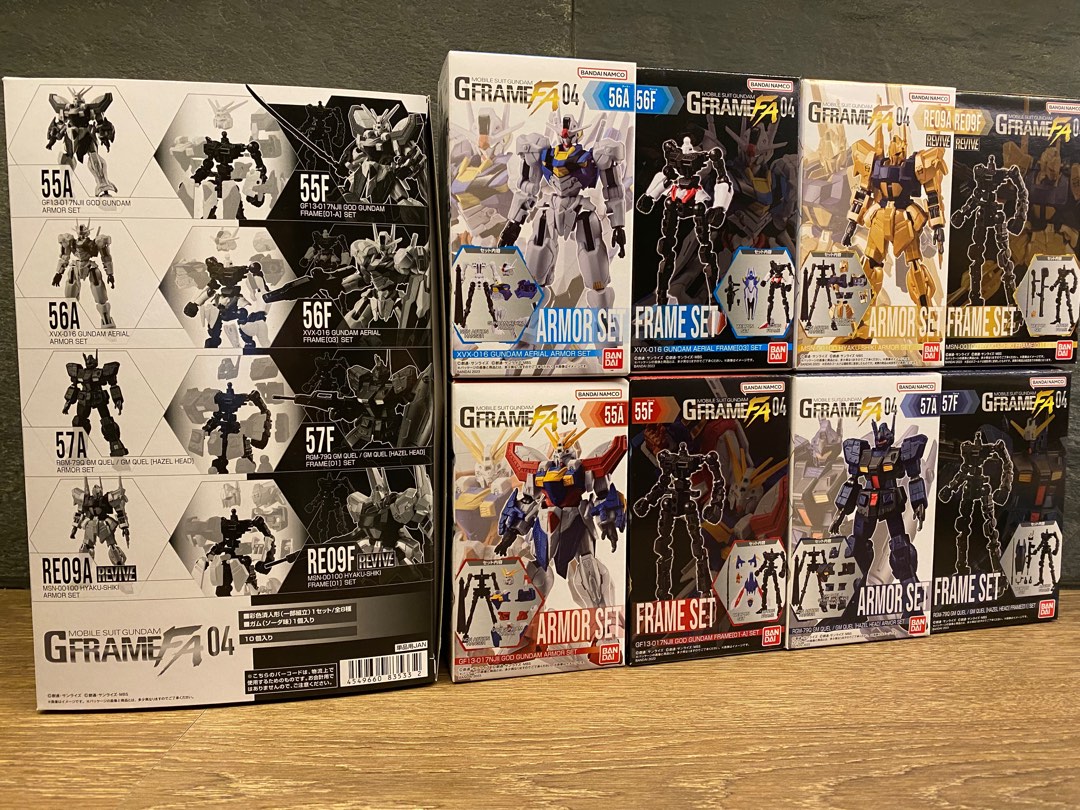 [現貨] 食玩 高達 G-FRAME FA04 機動戦士ガンダム GフレームFA 04 (共8款), 興趣及遊戲, 玩具 & 遊戲類 ...