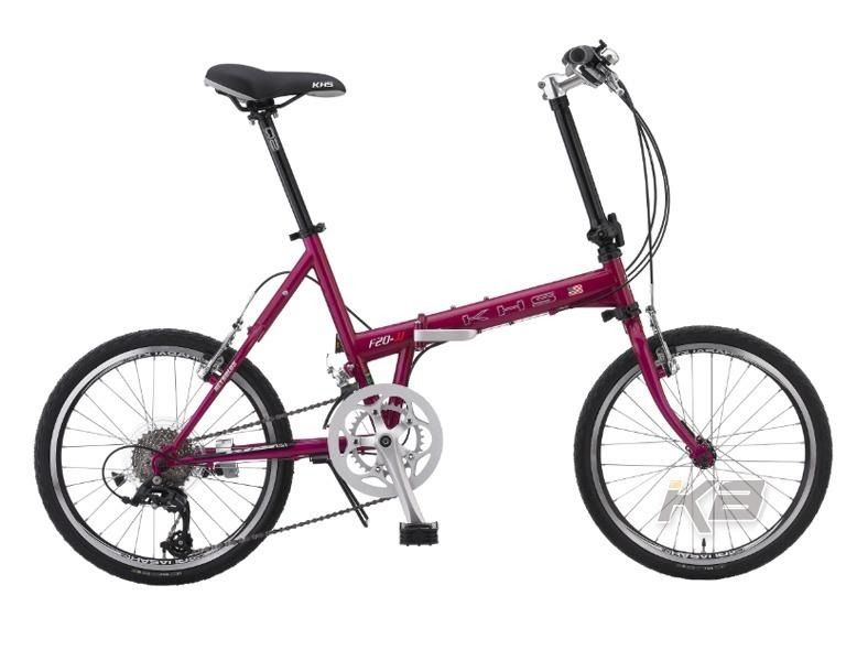 (現貨) 台灣 KHS F20-JJ 摺車 單車 (16波) 紫色 406 folding bike, 運動產品, 單車及配件, 單車 - Carousell