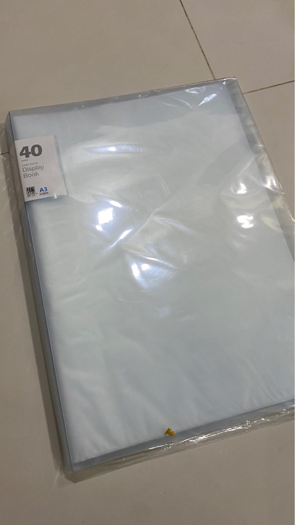A3 size clear file, Hobbies & Toys, Stationery & Craft, Stationery ...