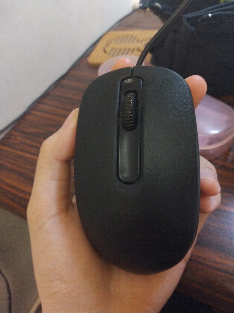 Acer wired optical mouse, model MOJFUO 光學有線滑鼠 #23情人節, 電腦及科技產品, 電腦周邊產品 ...