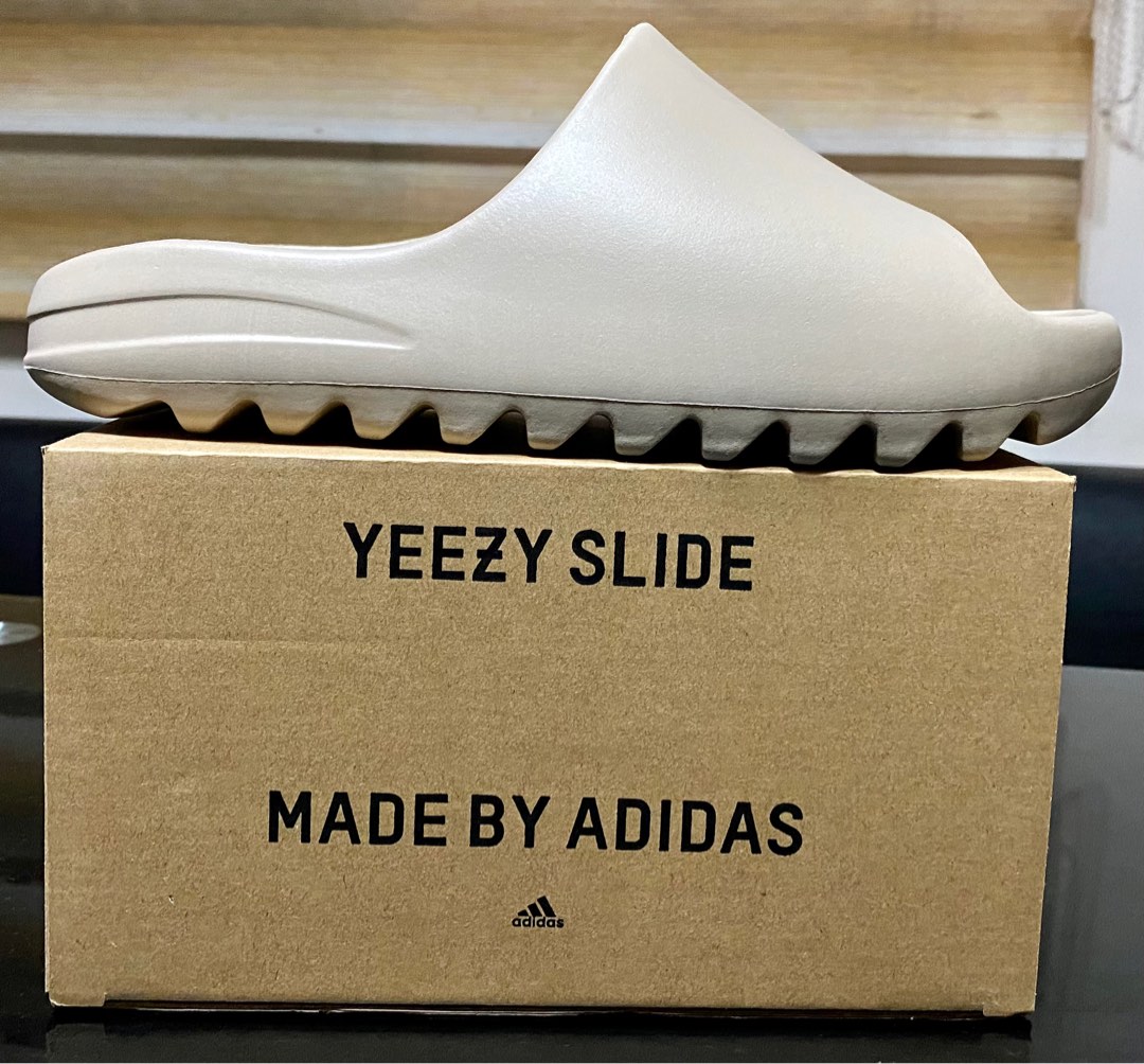 ADIDAS YEEZY SLIDE PURE, Women's Fashion, Footwear, Sandals on Carousell