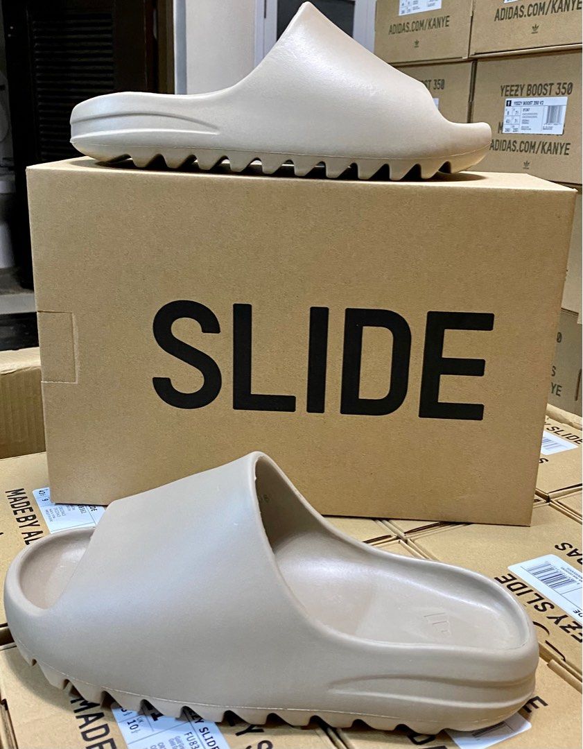 ADIDAS YEEZY SLIDE PURE, Women's Fashion, Footwear, Sandals on Carousell