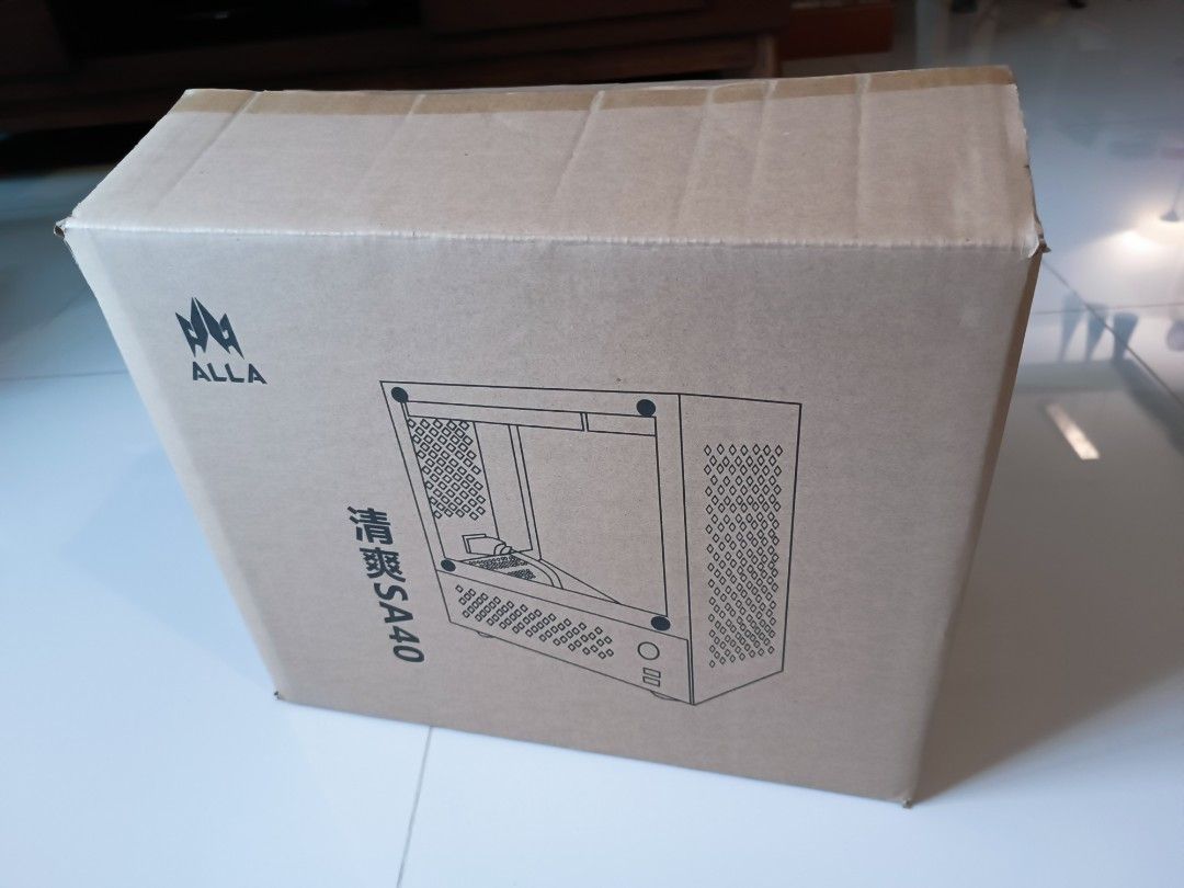 ALLA SA40 Computer Case (mATX) - White, Computers & Tech, Parts ...