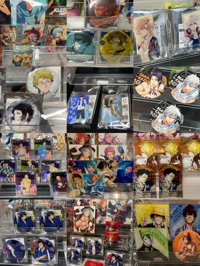 (Updated) Anime Merch Sets: Blue lock, Ensemble stars, Bungo Stray dogs ...