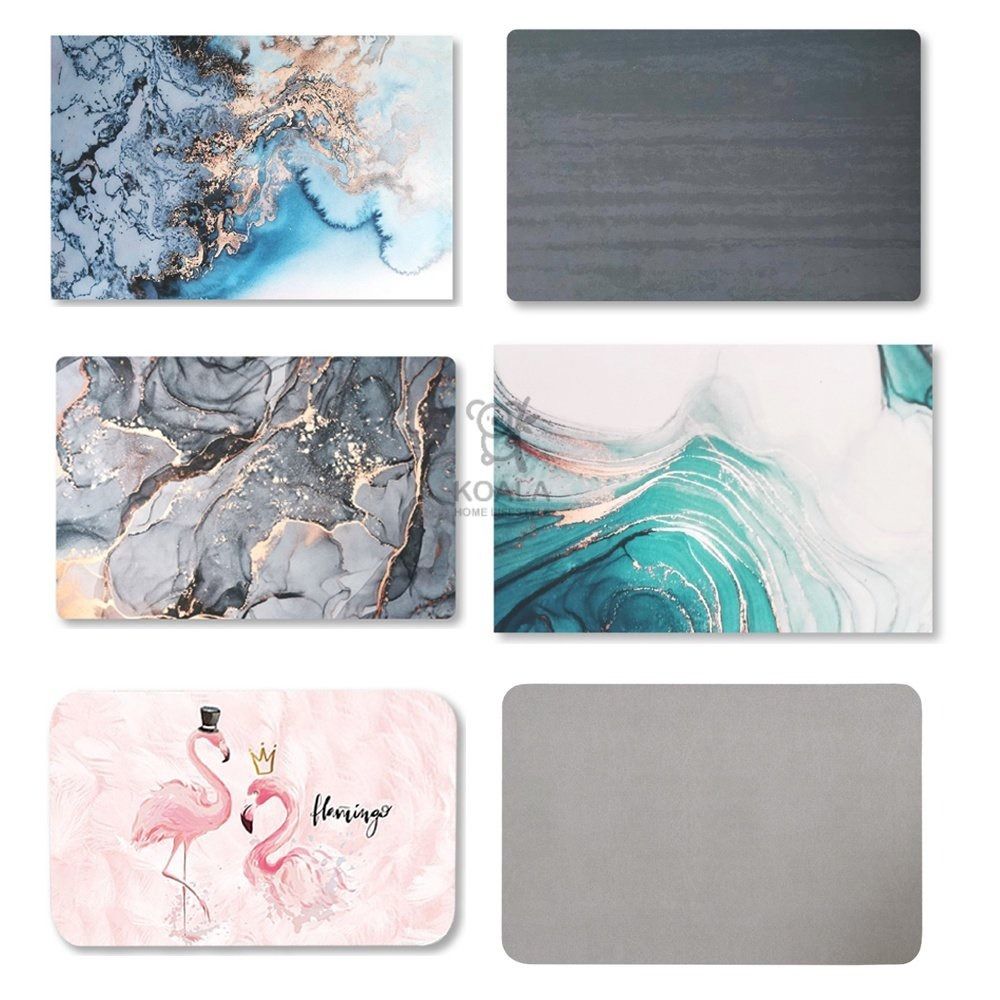 Anti Slip Diatomite Absorbent Soft Table Mat Bathroom Mat, Furniture ...