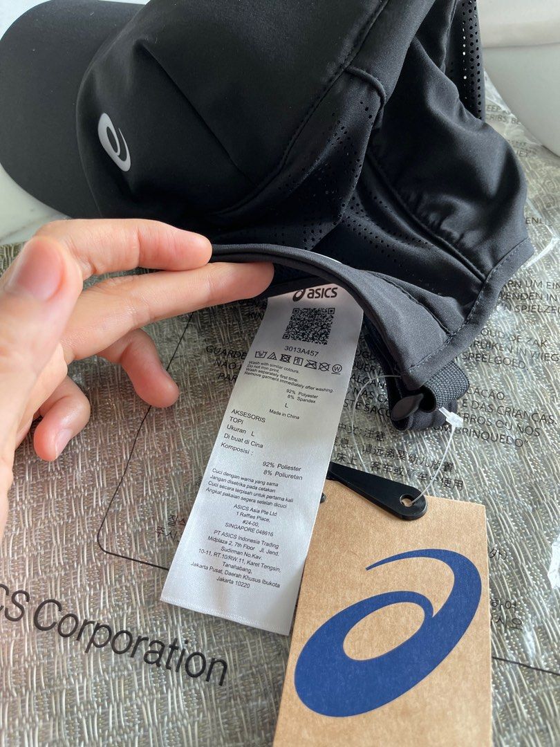Asics AHQ woven hat, Men's Fashion, Watches & Accessories, Caps & Hats ...
