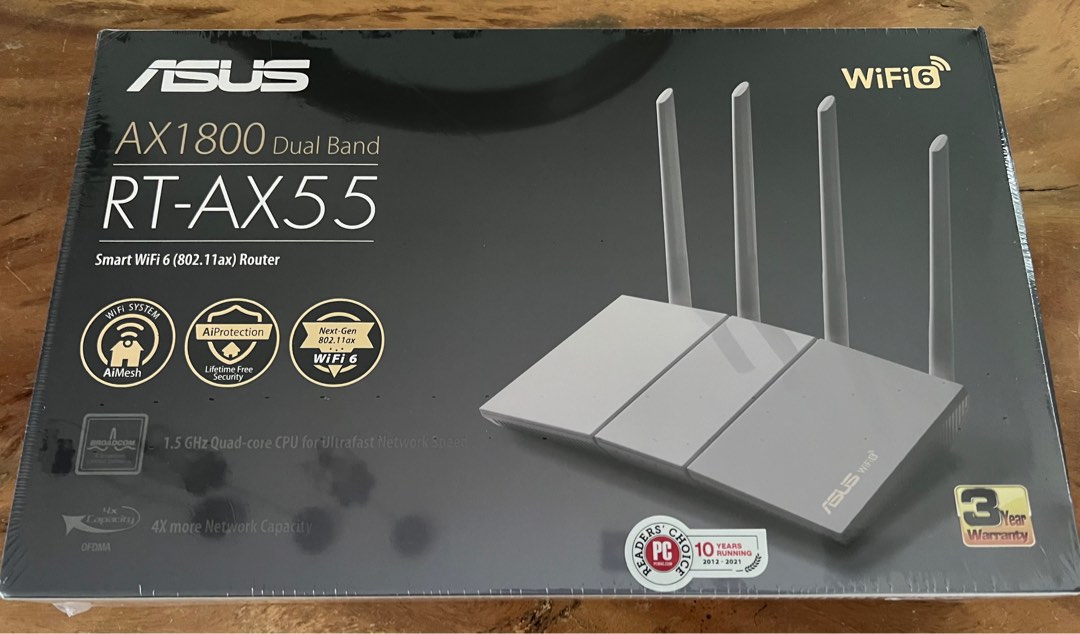 Asus RT-AX55 Router, Computers & Tech, Office & Business Technology on ...