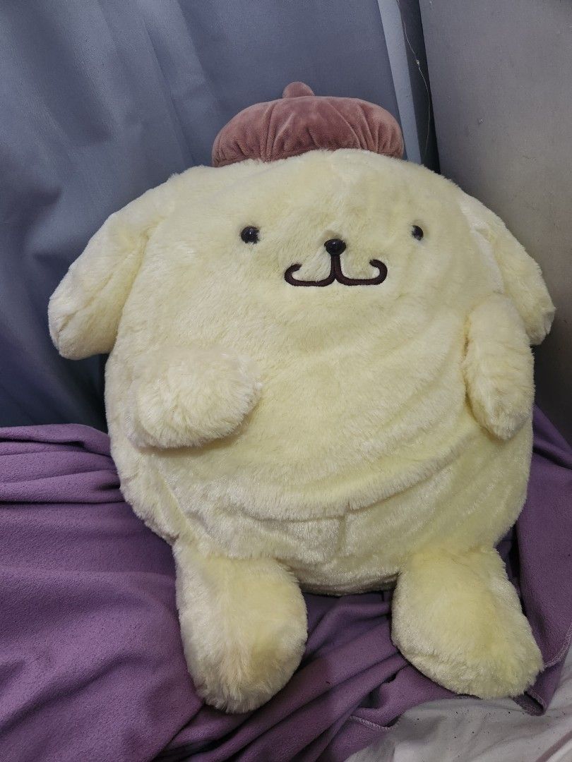 AUTHENTIC 60 CM POMPURIN PLUSHIE SANRIO SEGA TAG, Hobbies & Toys, Toys ...