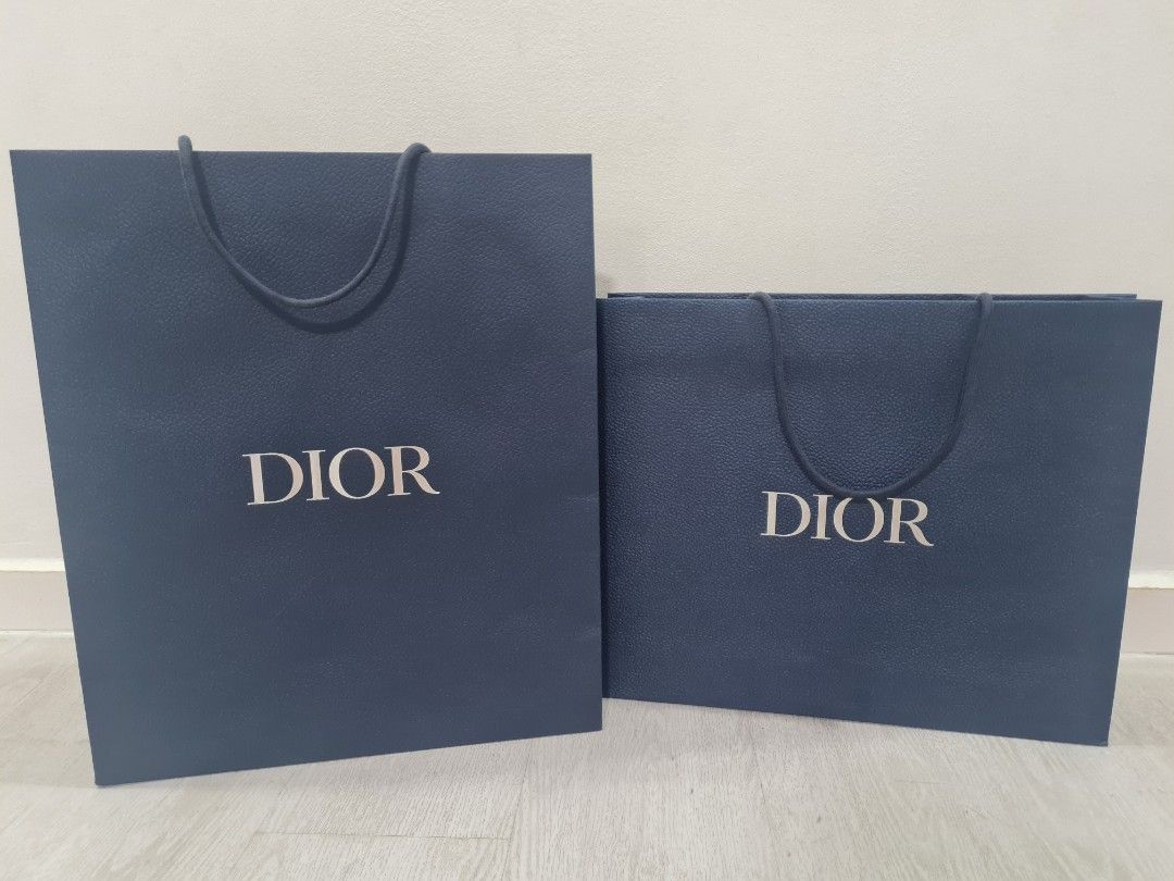 Authentic Dior Paper Bag, Luxury, Accessories on Carousell
