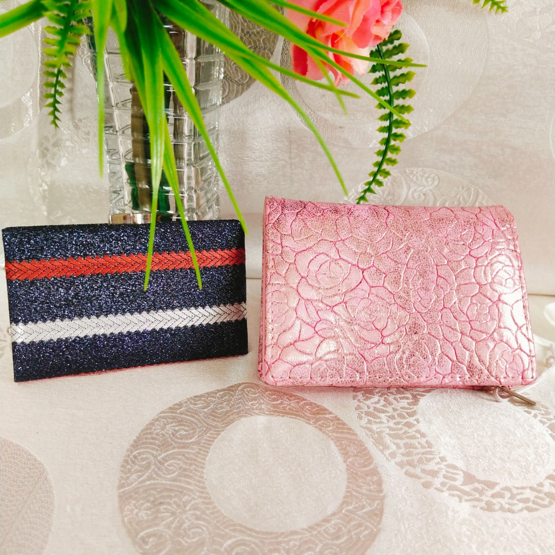 Authentic Japan Bundle Wallet and Kisslock, Women's Fashion, Bags ...