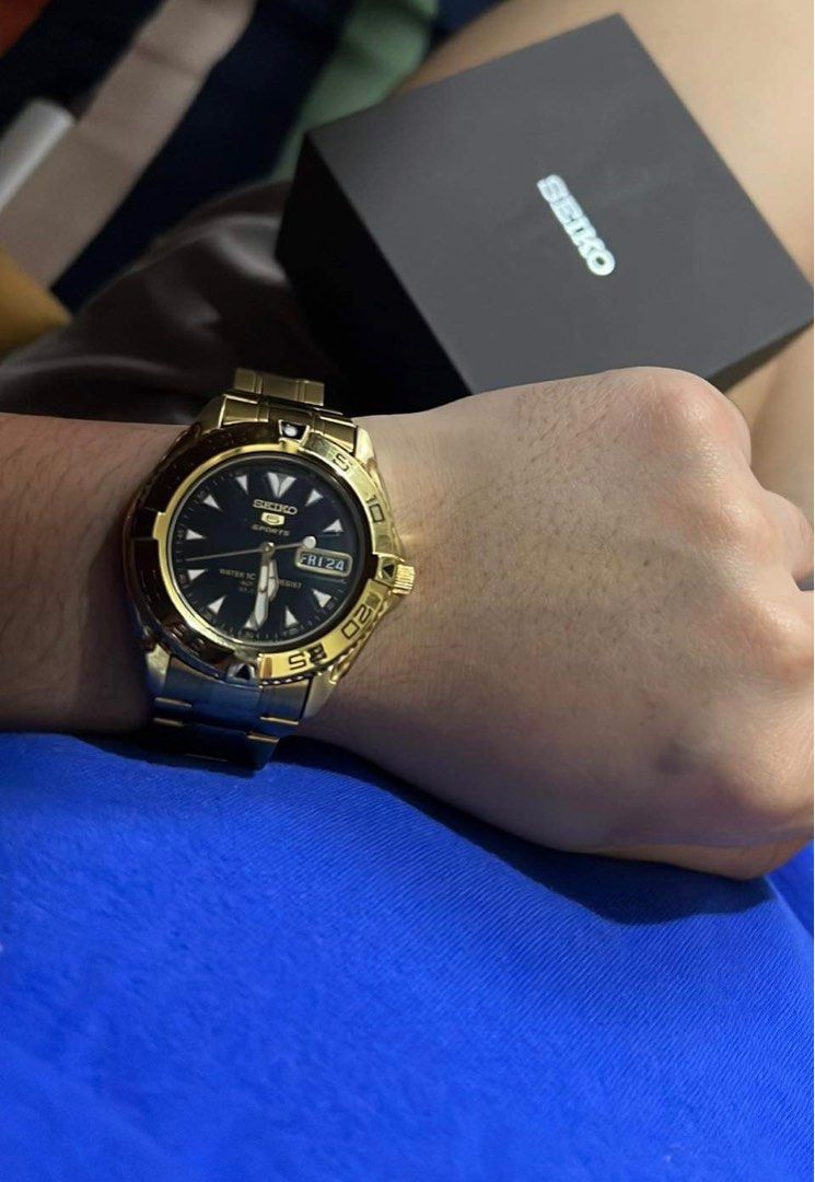 Authentic Seiko 5 Sports Water Resistant Watch Limited Edition, Women's ...