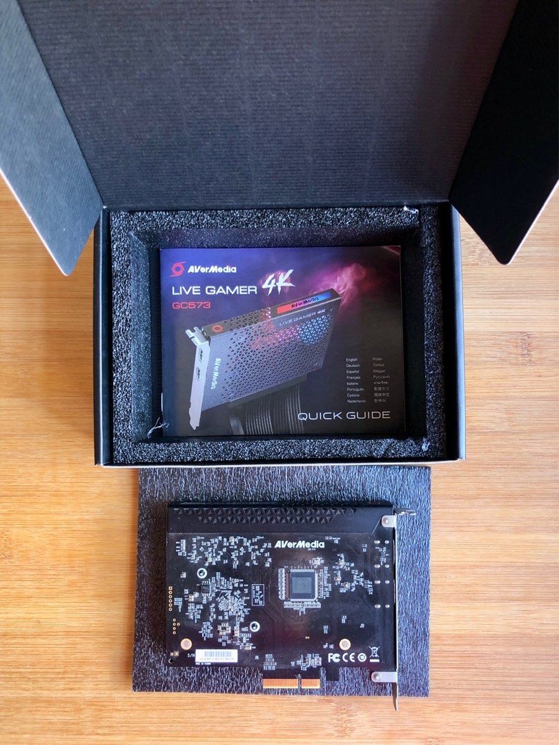 Avermedia GC573 Live Gamer 4K Game Streaming Capture Card, Computers & Tech, Parts & Accessories ...