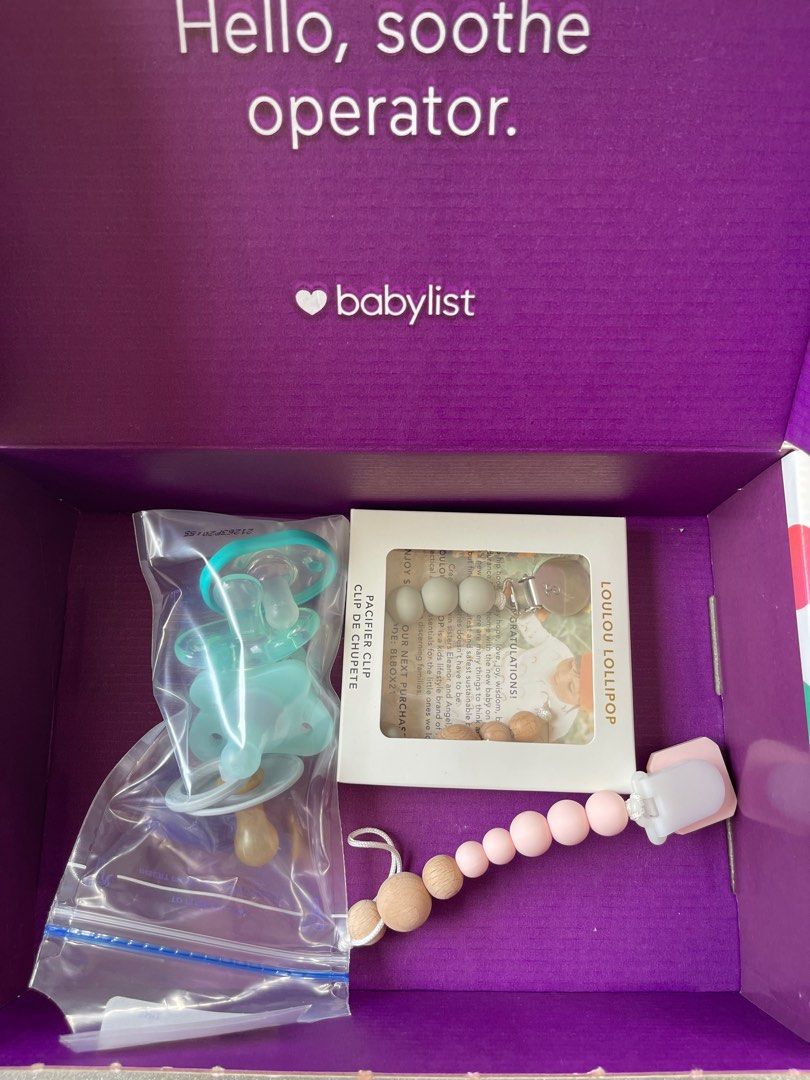 Babylist assorted pacifier box, Babies & Kids, Nursing & Feeding ...