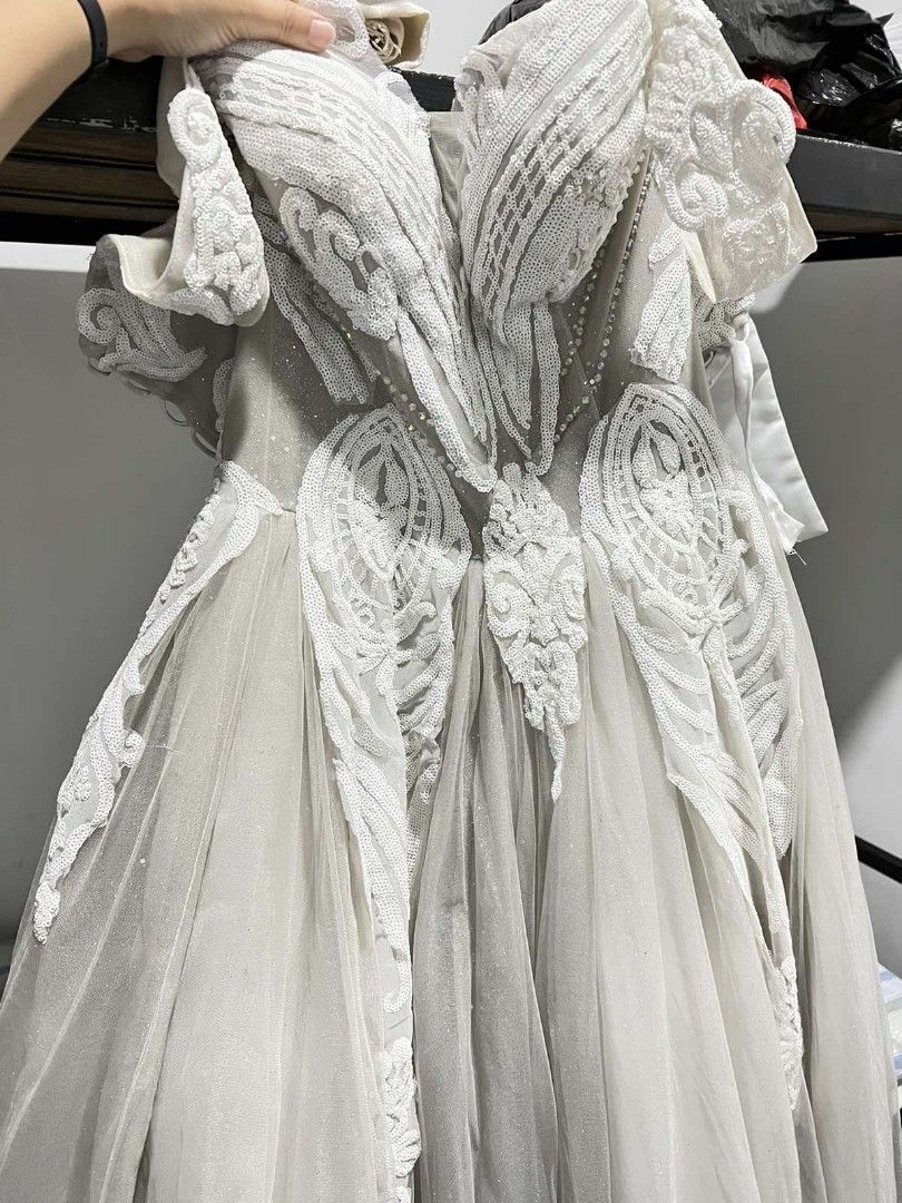 Ball Gown JS Prom Gown with accessories, Women's Fashion, Dresses ...