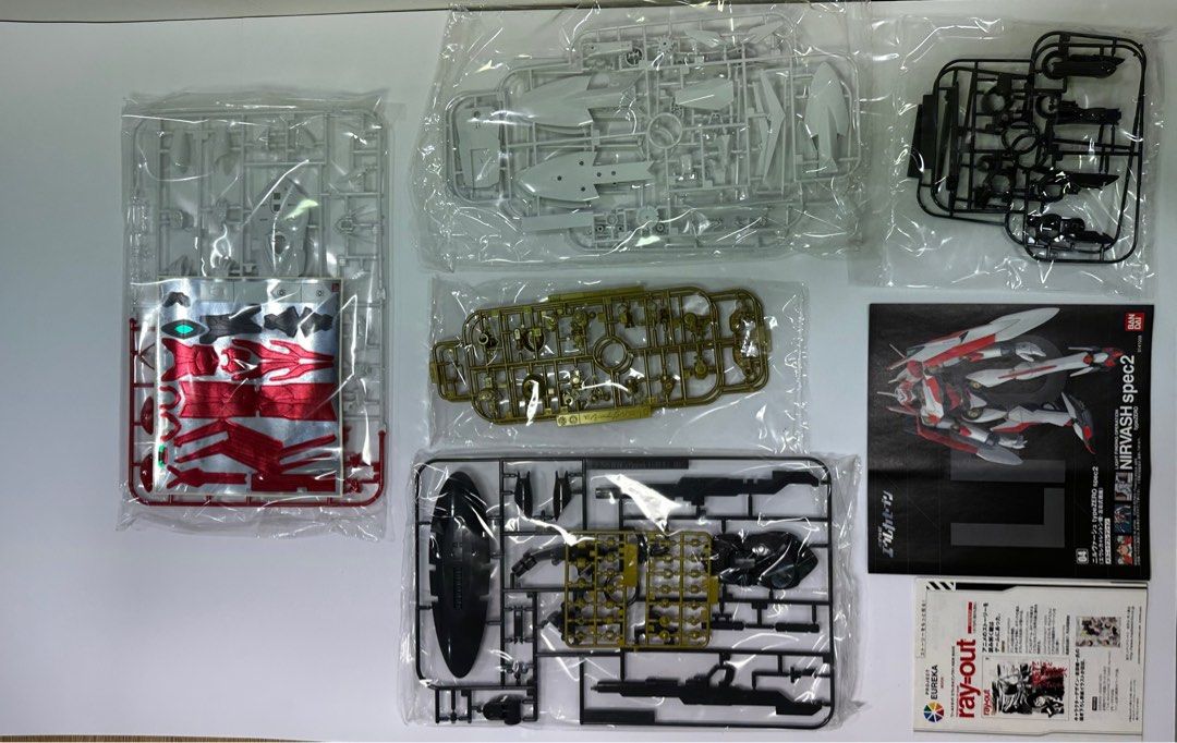 Bandai Hobby Eureka Seven Nirvash typeZERO spec2 model kit, Hobbies ...