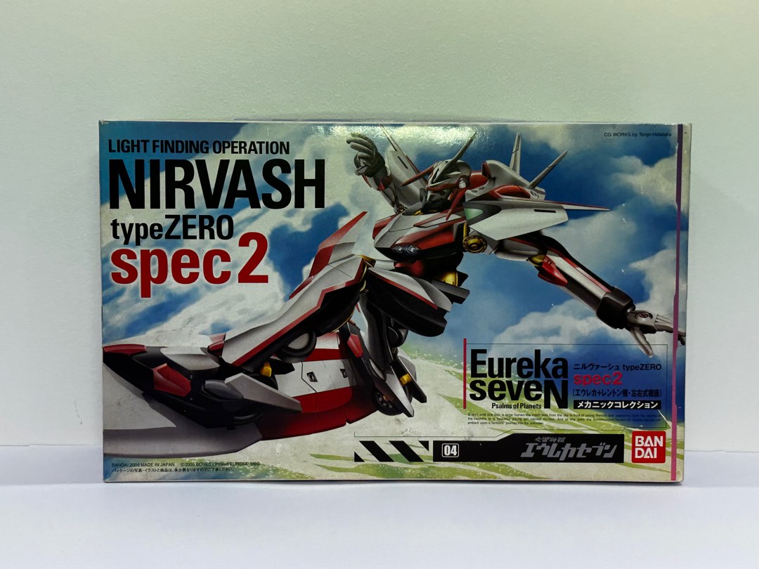 Bandai Hobby Eureka Seven Nirvash typeZERO spec2 model kit, Hobbies ...