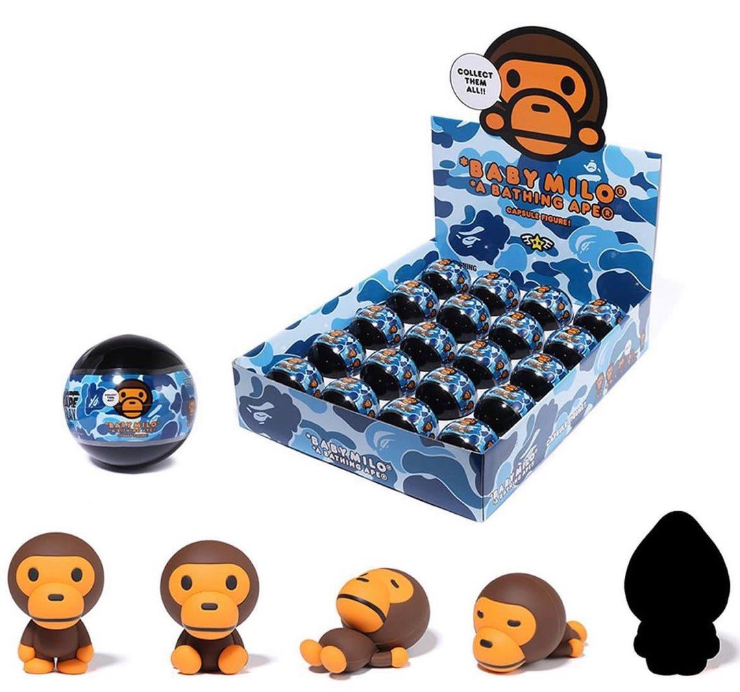 Bape baby milo capsule figurine bearbrick, Hobbies & Toys, Toys & Games ...
